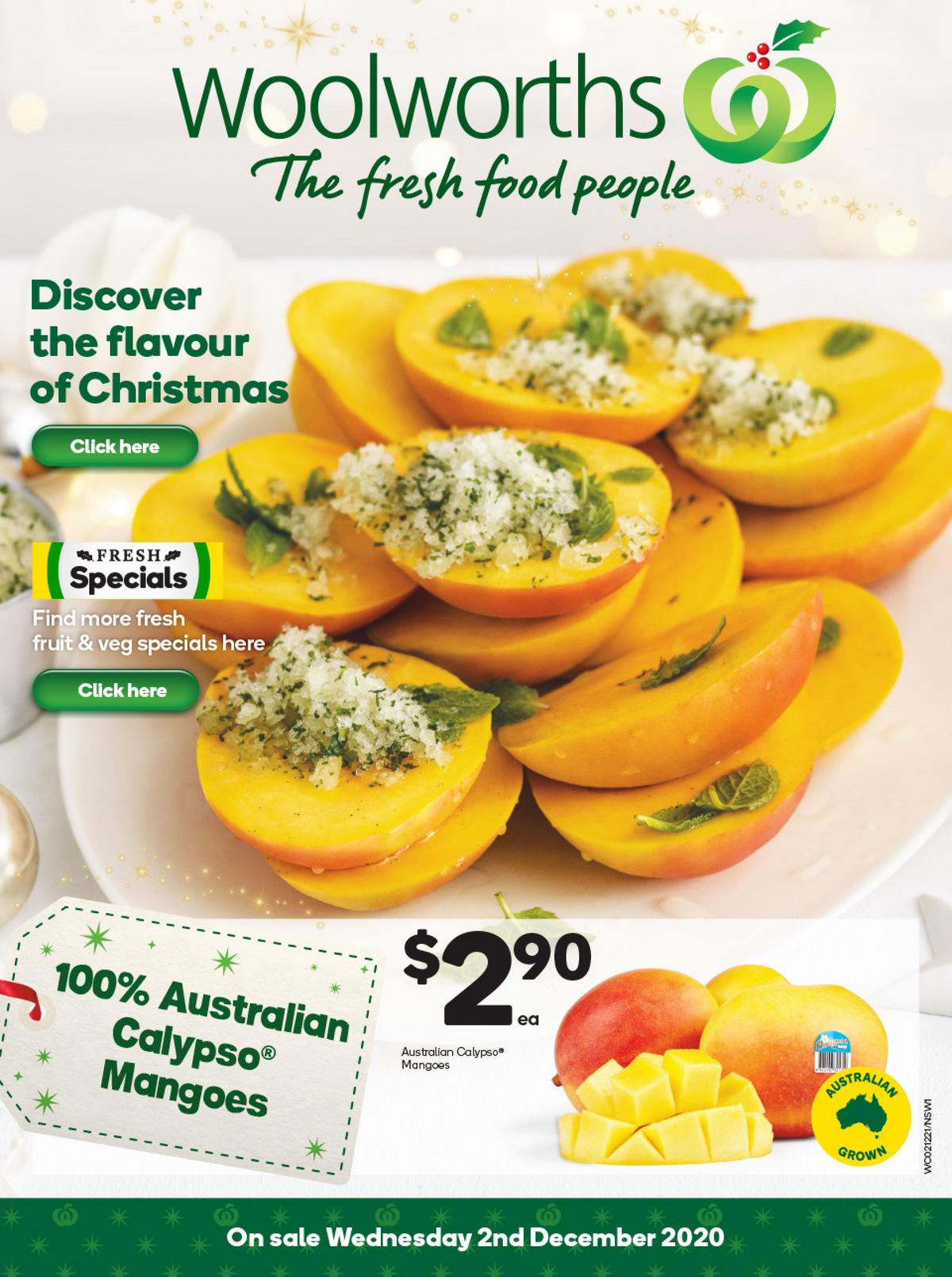 Woolworths Catalogues & Specials from 2 December