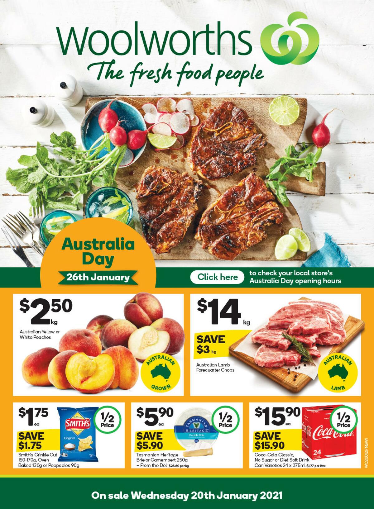 Woolworths Catalogues & Specials from 20 January
