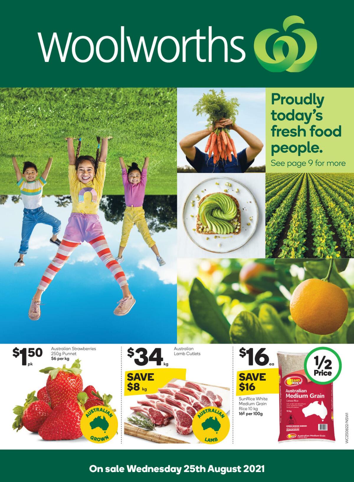 Woolworths Catalogues & Specials from 25 August