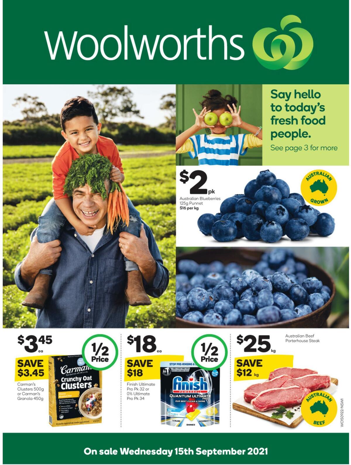 Woolworths Catalogues & Specials from 15 September