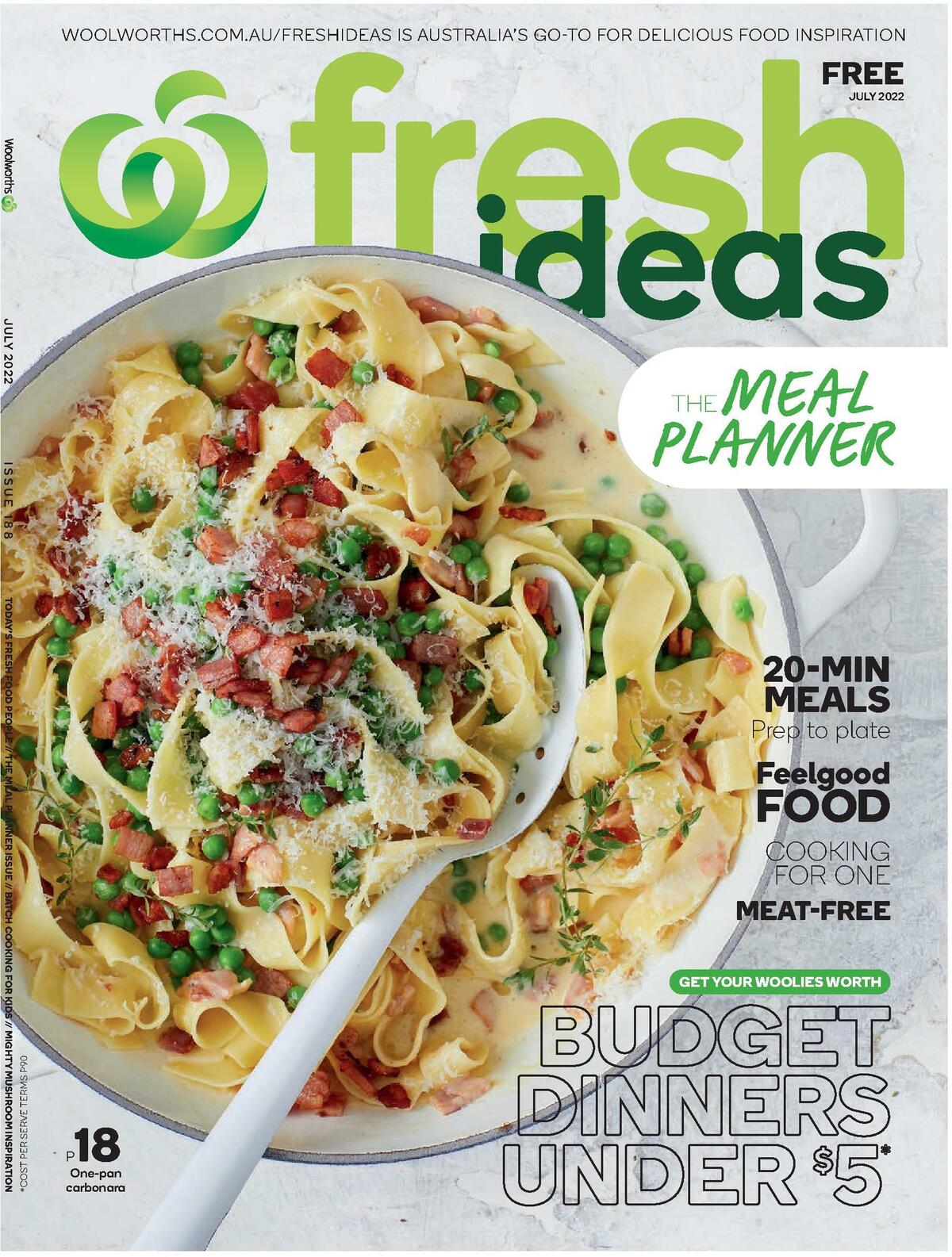 Woolworths Fresh Ideas Magazine July Catalogues & Specials from 1 July