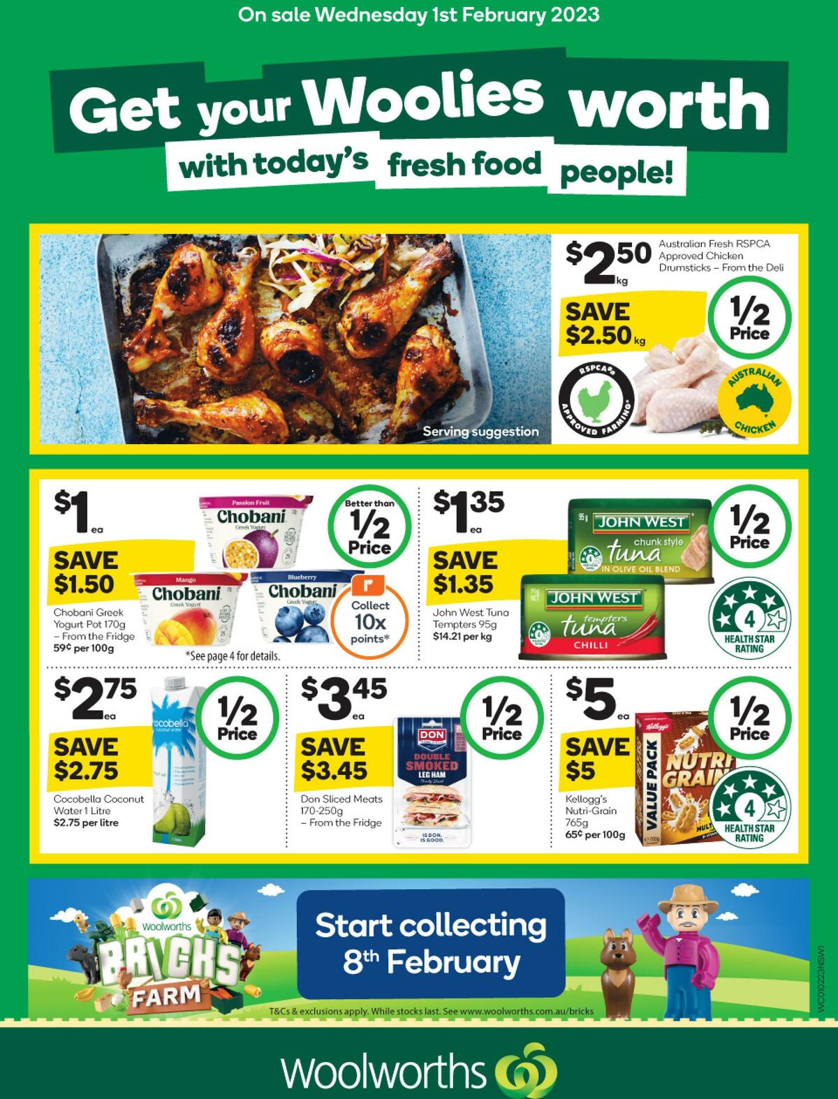 Woolworths Catalogues & Specials from 1 February