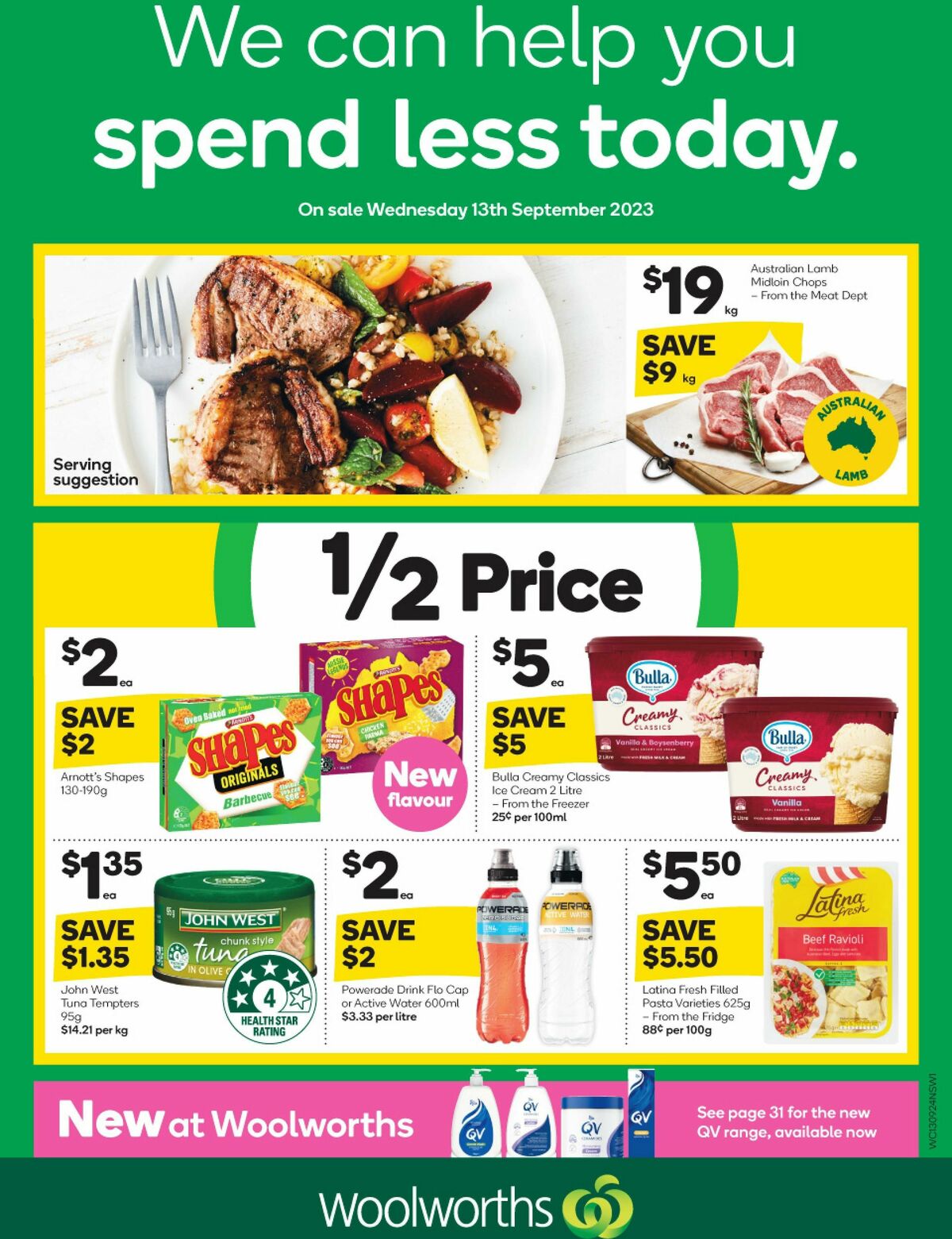 Woolworths Catalogues & Specials from 13 September