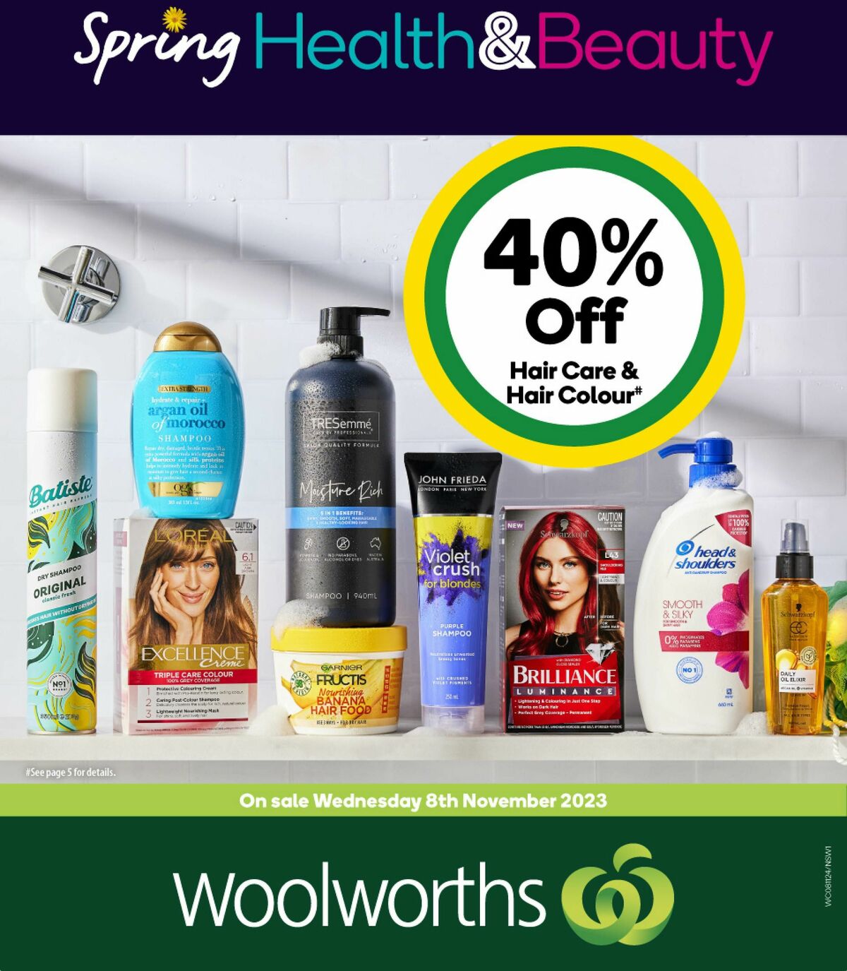 Woolworths Spring Health & Beauty Catalogues & Specials from 8 November