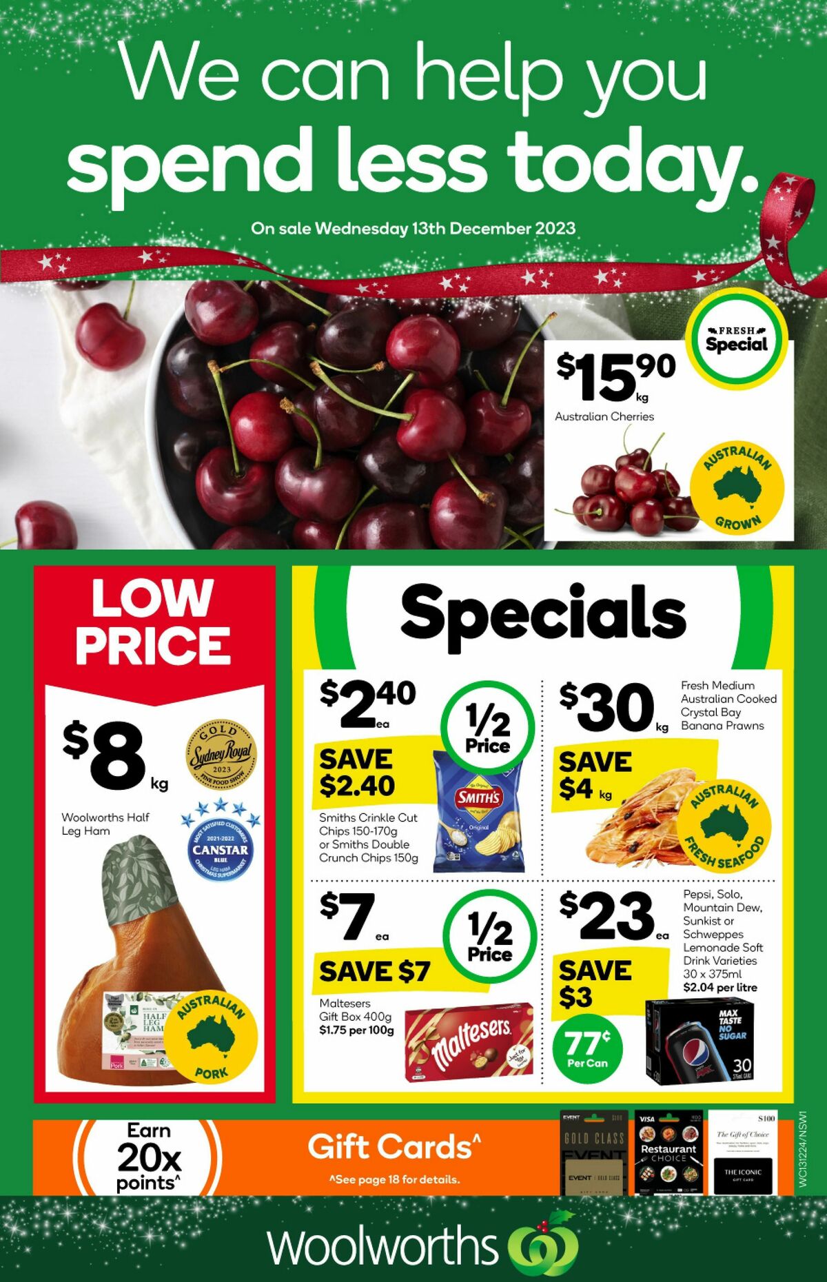 Woolworths Catalogues & Specials from 13 December