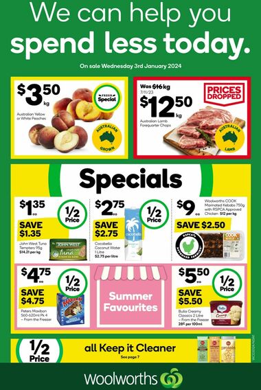 Woolworths Catalogues & Specials