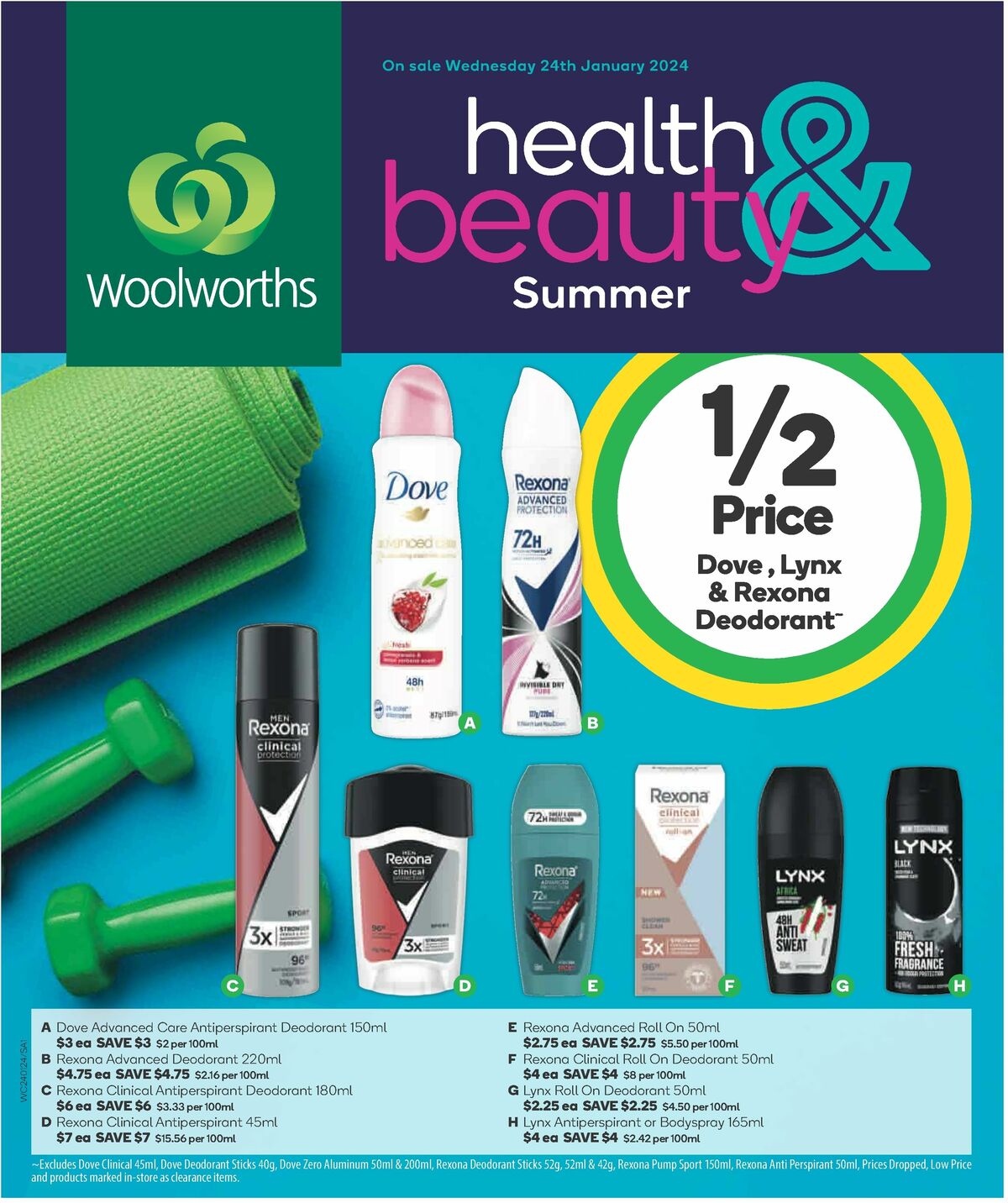 Woolworths Spring Health & Beauty Catalogues & Specials from 24 January
