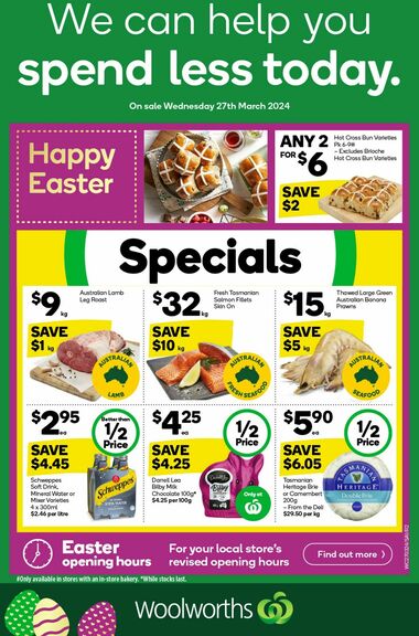 Woolworths Catalogues & Specials