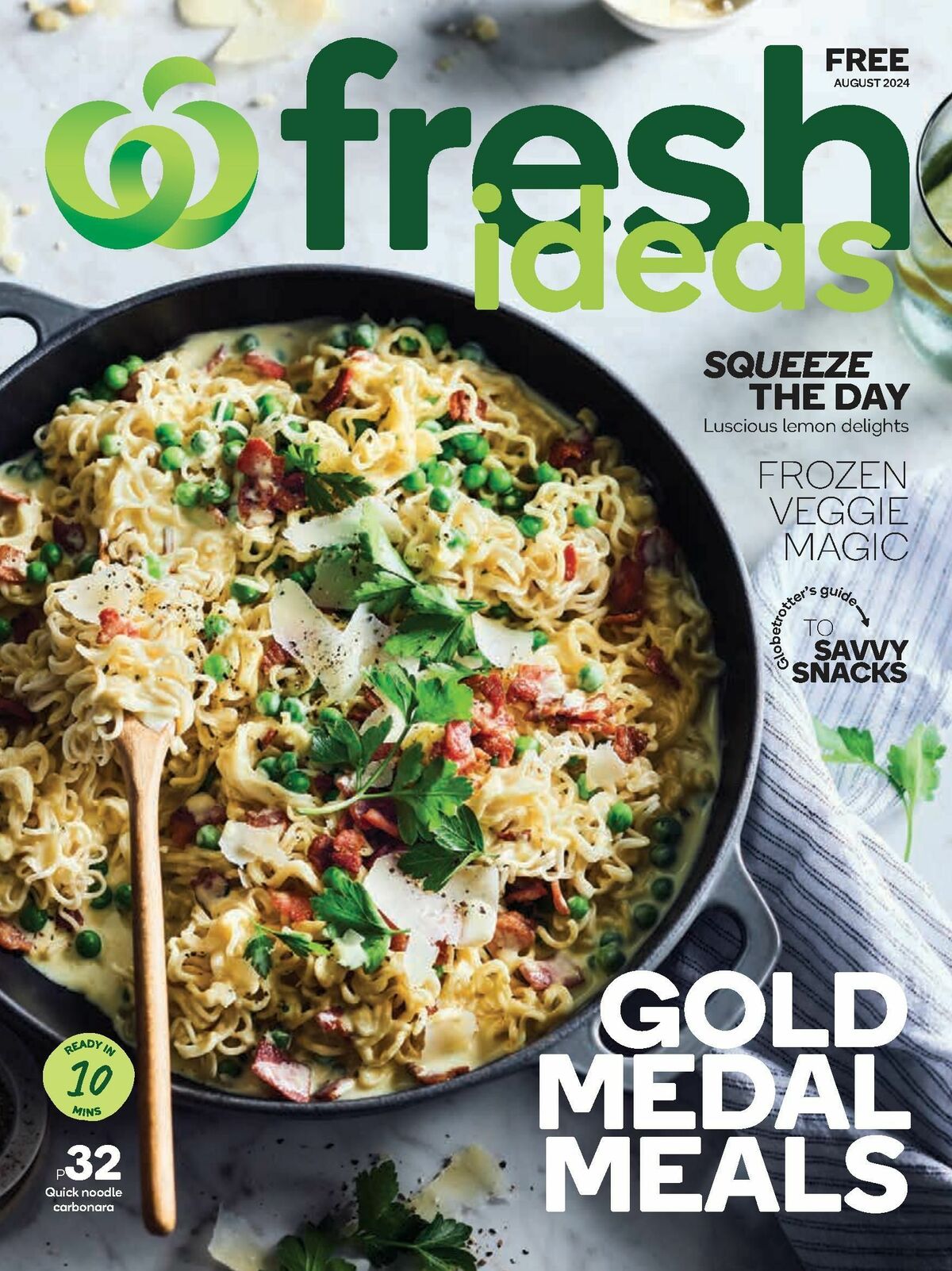Woolworths Fresh Ideas Magazine August Catalogues & Specials from 1 August