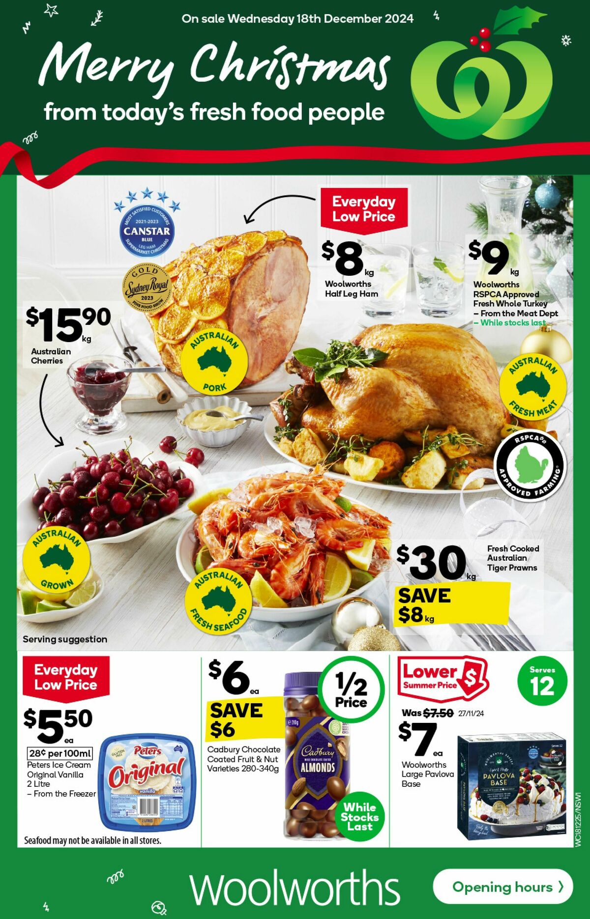 Woolworths Catalogues & Specials from 18 December