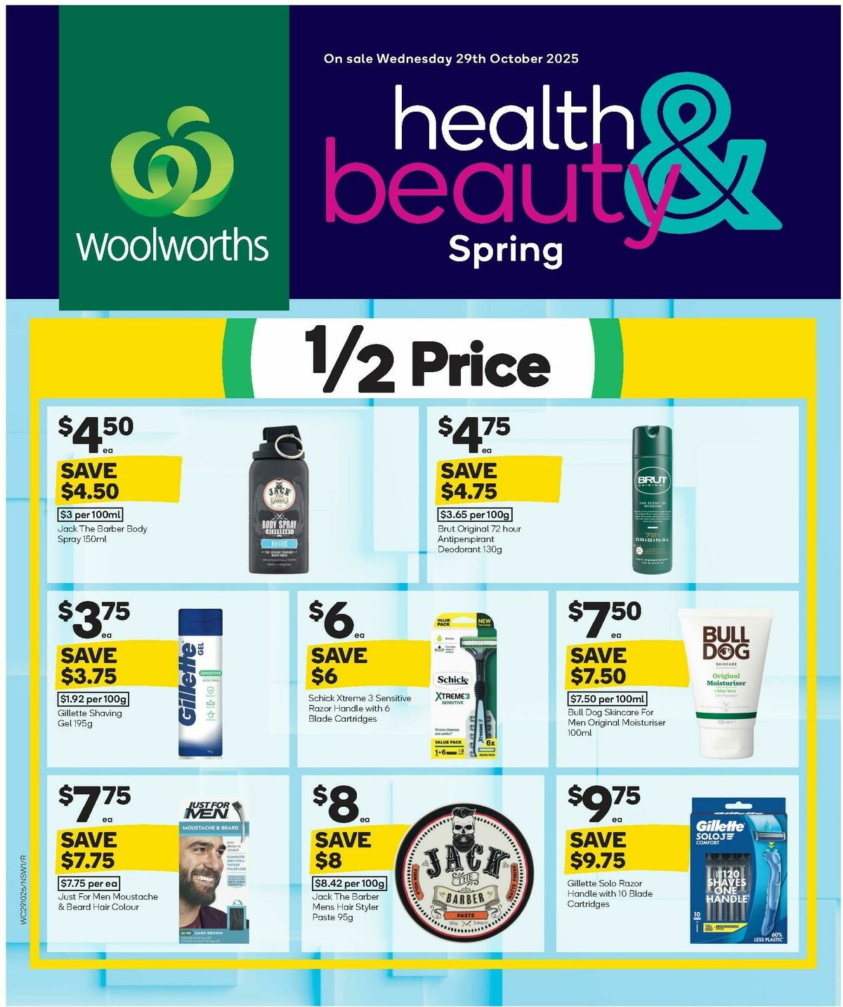 Woolworths Spring Health & Beauty Catalogues & Specials from 29 October